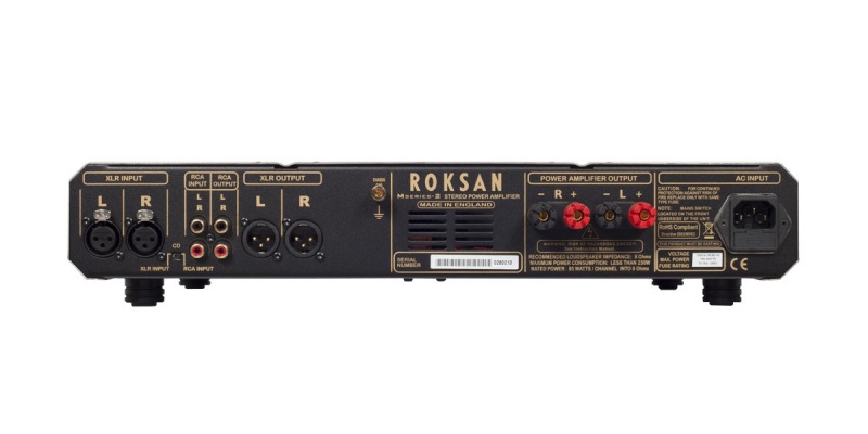 Roksan caspian power amplifier